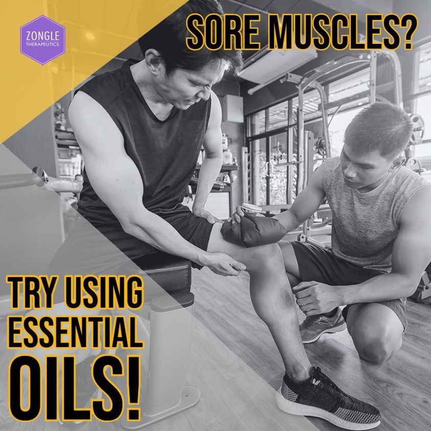 Sore Muscles? Try Using Essential Oils! – Zongle Therapeutics